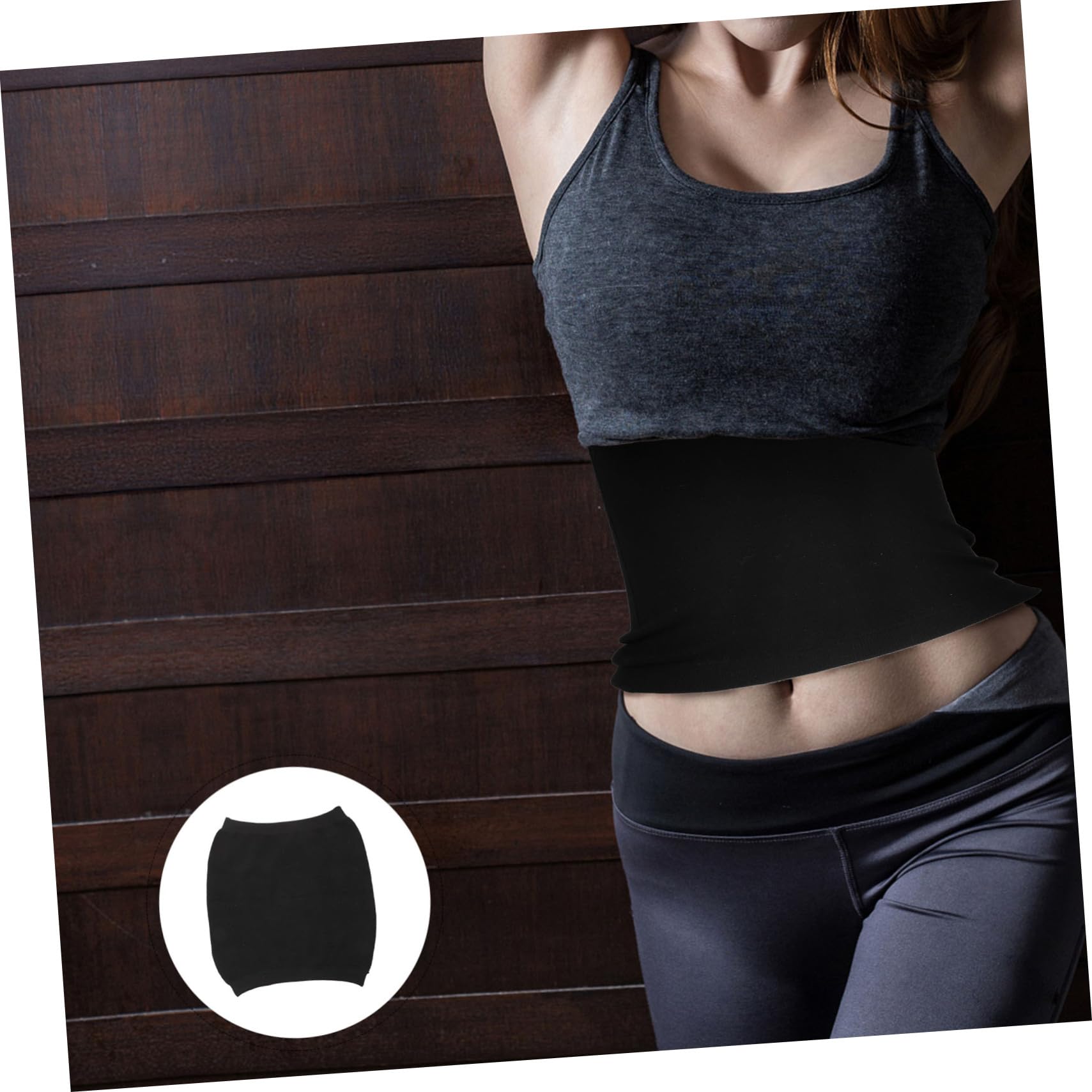 Healeved 3pcs waist support waist warmer waist strap comfy brace massaging heating pad Sweat Band Strap Lumbar Support Belt Stabilizer Lumbar Belt Lumbar Warmer massage waistline