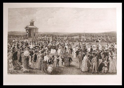 The Derby Day at Flemington
