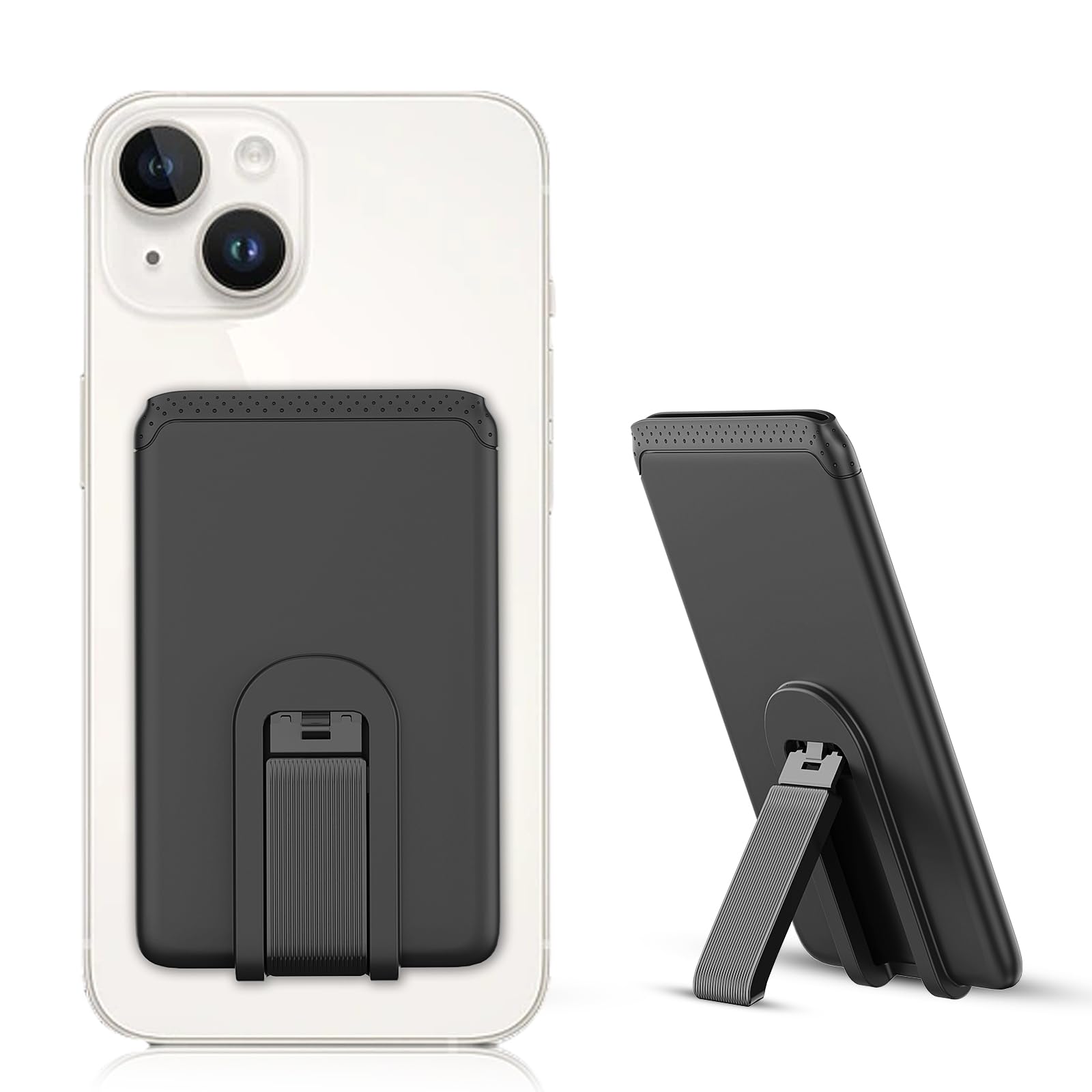 Senose Phone Wallet, Phone Card Holder Stick On Credit Card Holder for Back, Phone Pocket Sleeve Compatible for iPhone 14/13/12/11 Android Smartphone