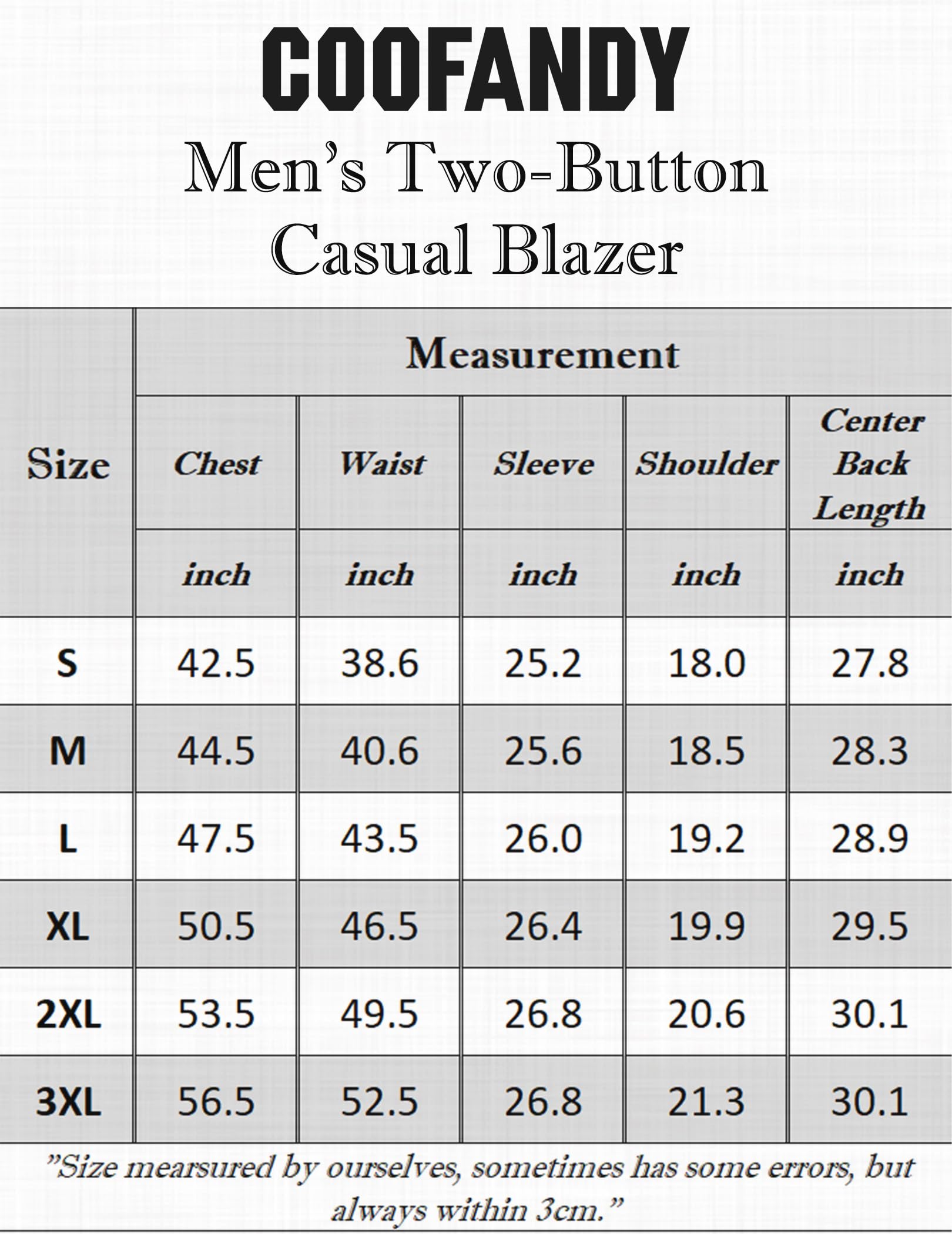 COOFANDY Gray Blazer Men Casual Two Buttons Sport Coats Slim Fitted Lightweight Suit Jacket, Gray, M