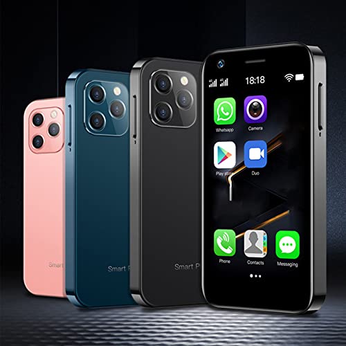 PUSOKEI Cell Phone for Android 10.0, 4GB RAM 32GB ROM 4G LTE Smartphone, 5G WiFi Mobile Phone, 3.0 inch Display, Dual SIM Dual Standby Support, 2000mAh Battery (Fantasy Night Black)