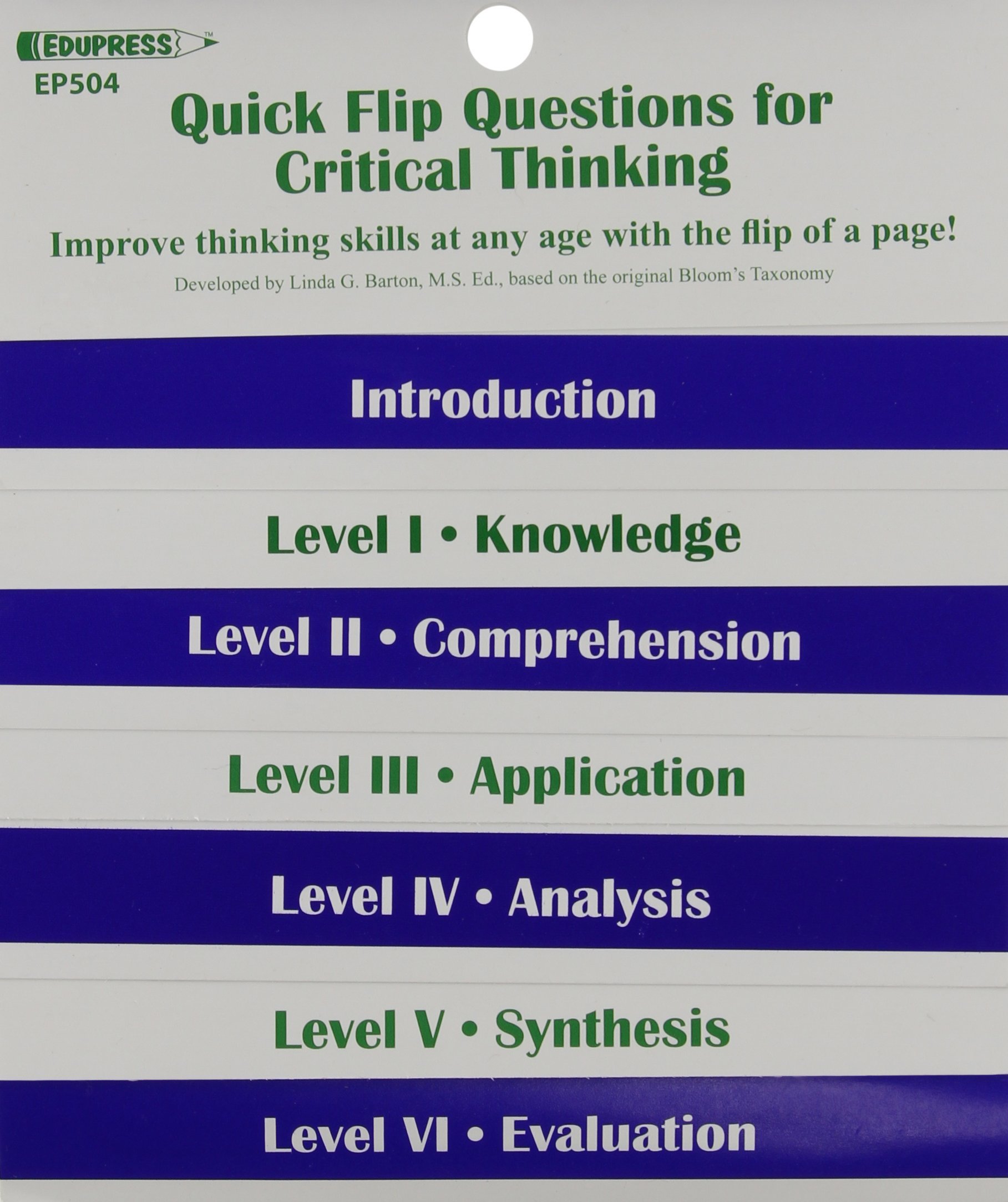 Quick Flip Questions for Critical Thinking