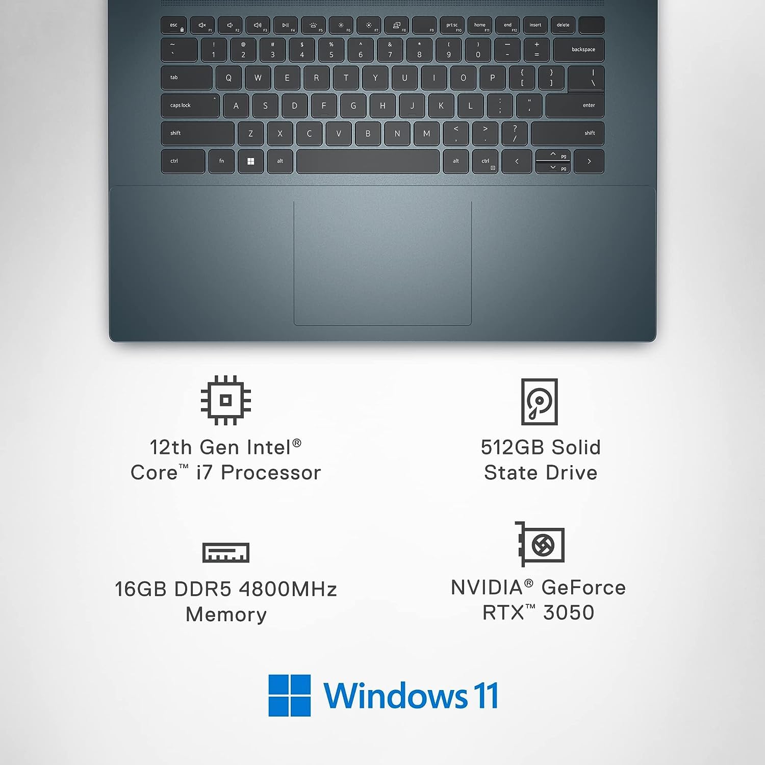 Dell Inspiron 16 Plus Business Laptop 2023 16โ 3072 x 1920 Display Intel Core i7-12700H NVIDIA GeForce RTX 3050 24GB DDR5 1TB SSD Backlit Keyboard Thunderbolt 4 Fingerprint Wi-Fi 6E Windows 11 Pro
