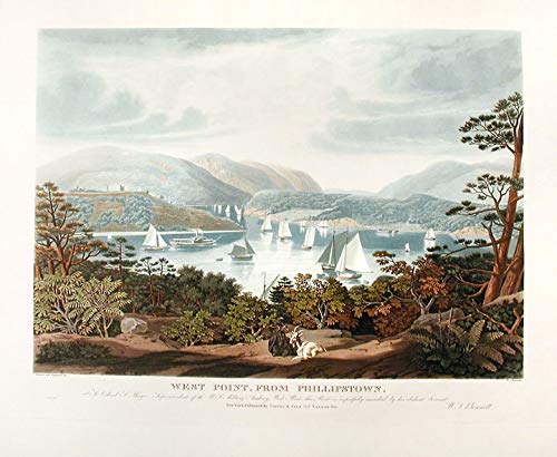 West Point from Phillipstown. To Colonel S. Thayer Superintendant of the U.S. Military Academy, West Point