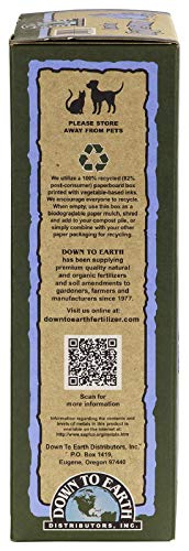 Down to Earth Organic Garden Gypsum Calcium Sulfate, 5 lb