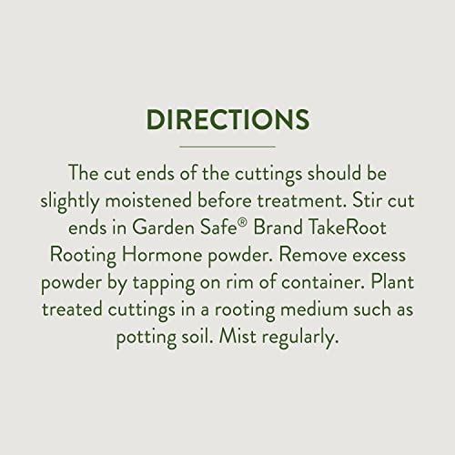 Garden Safe Take Root Rooting Hormone, Promotes Rooting, Grow New Plants From Cuttings, 2 Ounce