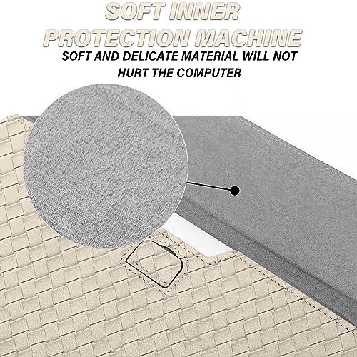 Miwasion Woven Fabric Laptop Sleeve Bag 13-13.6 inch,Compatible with Air 13 inch M2 2022 A2681 M1 A2337 A2179 A1932/Pro 13
