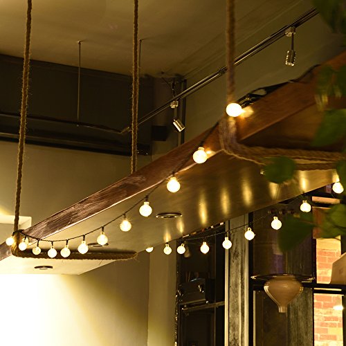 LOENDE Battery Operated Globe String Lights, Crystal Globe String Lights 16ft 30 LED 8 Modes Waterproof String Lights with Timer for Backyard Garden Balcony Pergola Wedding Party Decor(Warm White)