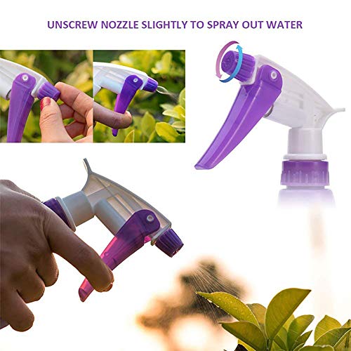 Garden Tool Set, Potable Durable Gardening Planting Tools Gift Kit with Non-Slip Rubber Grip, Including Anti-Rust Trowel, Cultivator, Pruning Shear, Water Sprayer and Case, Great Gift(5 Piece)