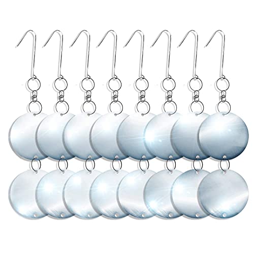 De-Bird: Repellent Disks - Bird Proof Your House & Garden with Hanging Bird Deterrent Reflectors -8 Pack Set