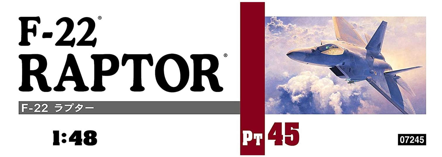 Hasegawa 1/48 F-22 Raptor USAF