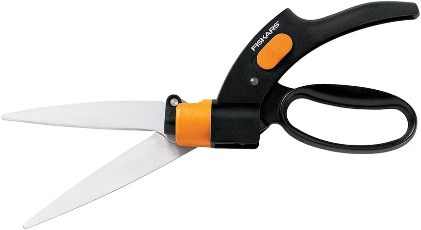 Fiskars 92146964J Garden, Shear Ease 360 Degree Swivel Grass Trimmer, Black