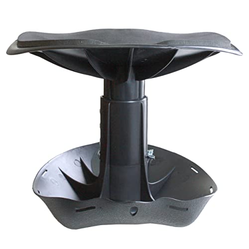 Vertex Garden Rocker Seat with Cushion Foam | Height Adjustable Rocking Stool for Gardening | Project Workseat | Made in USA | Model GB1221-S