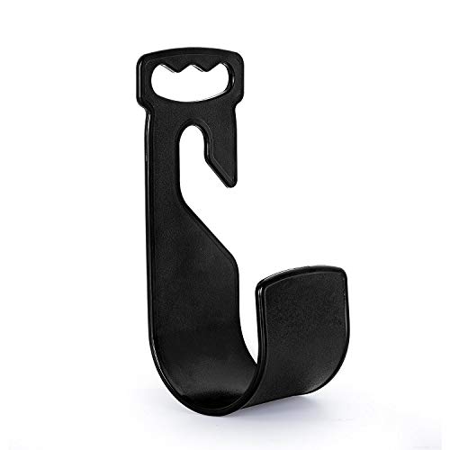 Sageme Hose Hanger, Durable Rust-Free Hose Holder, Wall Mount,Carrier, Hook for Garden Hose/Expandable Hose/Hose Reel/Water Hose/Pocket Hose/Flexable Hose/Magic Hose (Black)