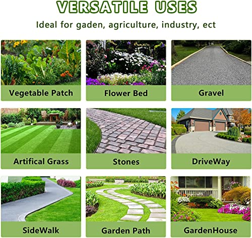 LGJIAOJIAO 3ftx50ft Weed Barrier Landscape Fabric Heavy Duty,Weed Block Gardening Ground Cover Mat, Weed Control Garden Cloth ,Woven Geotextile Fabric for Underlayment,Commercial Driveway Fabric