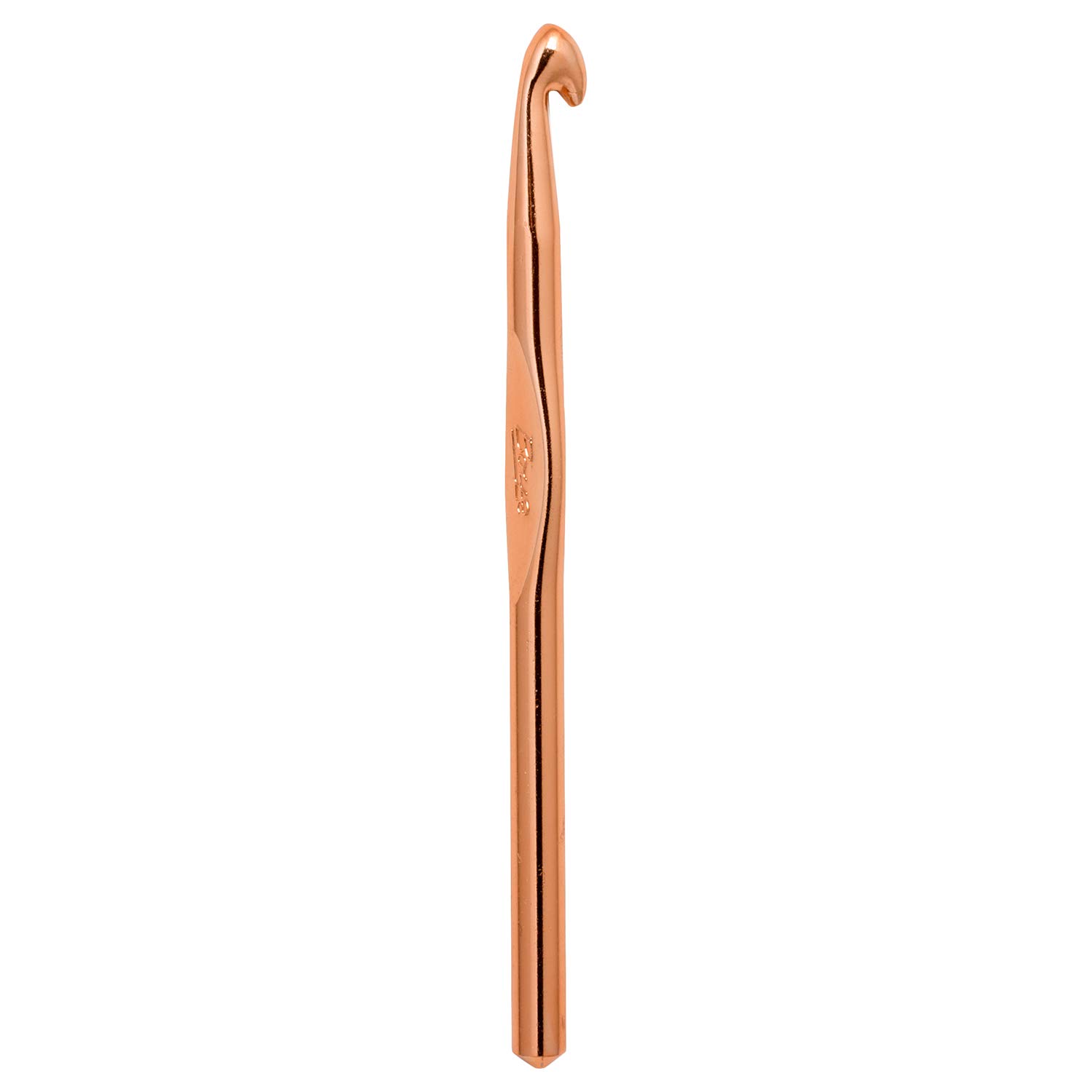 Boye 332621800NM Aluminum Crochet Hook, US Size N, 10 mm, Gold