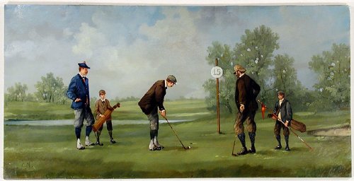 Edwardian Golfers