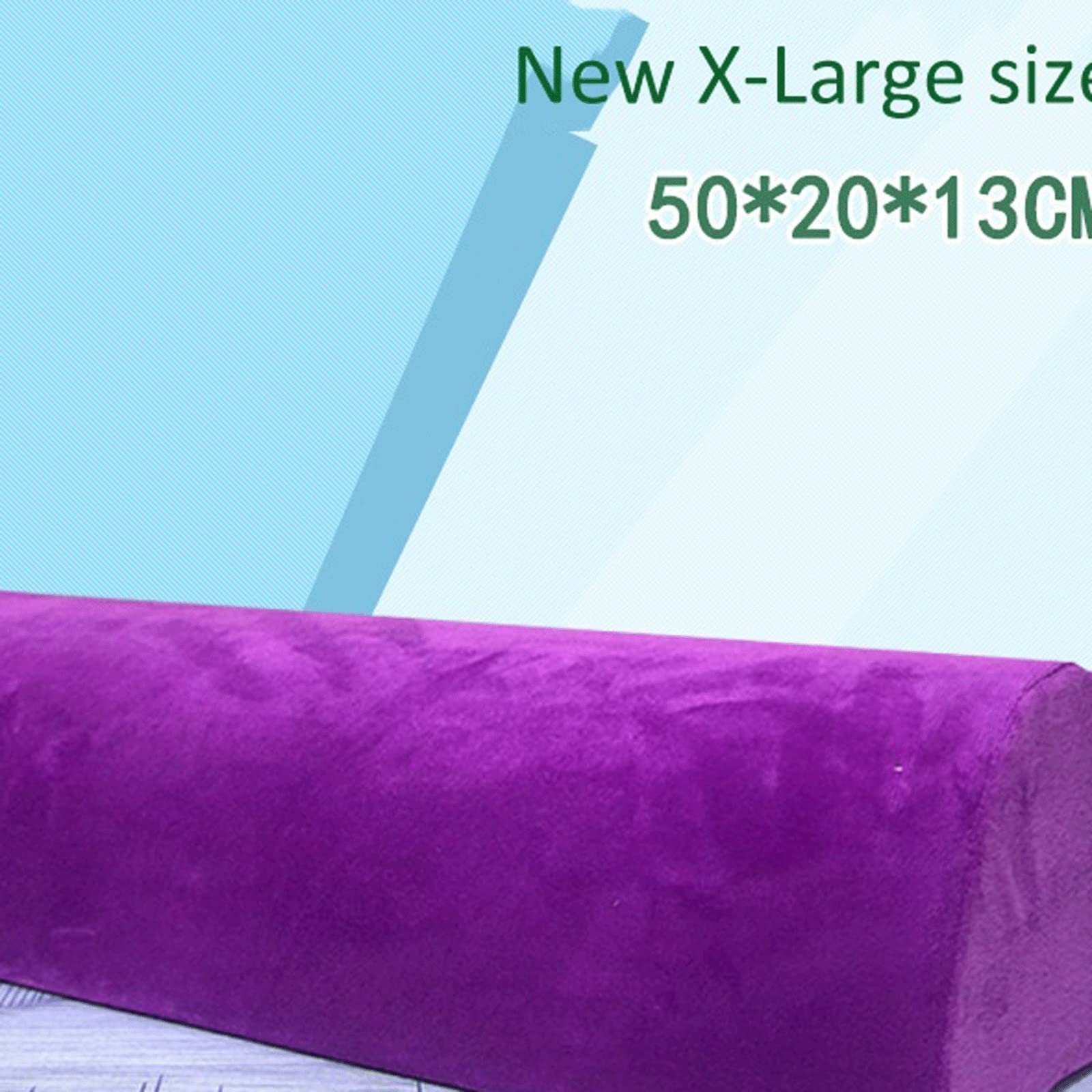 VENYAA Lumbar Support Pillow Foot Pillow Lumbar Pillow Latex Memory Foam Foot Pillow Removable Foot Relaxation Support Pad Massage Spa Tools