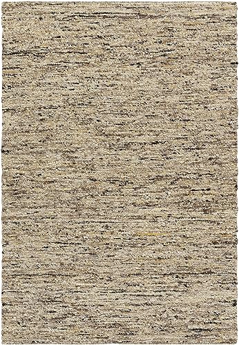 Mark&Day Wool Rugs, 8x10 Uderns Modern Camel Area Rug, Brown Grey Beige Carpet for Living Room, Bedroom or Kitchen (8' x 10')