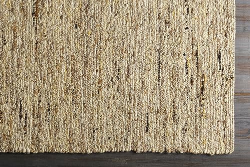 Mark&Day Wool Rugs, 8x10 Uderns Modern Camel Area Rug, Brown Grey Beige Carpet for Living Room, Bedroom or Kitchen (8' x 10')