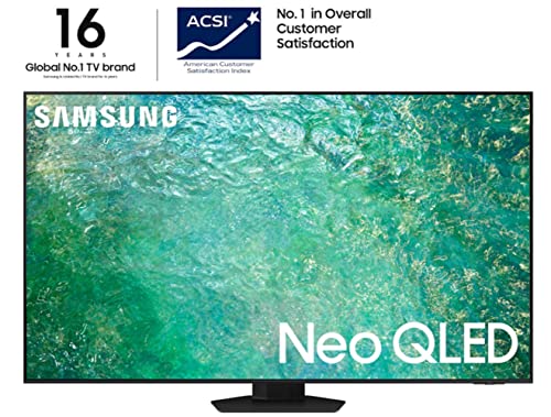 SAMSUNG QN55QN85CAFXZA 55 Inch 4K Neo QLED Smart TV with Dolby Atmos with a 7S-PS4-US1 4-Outlet Power with Omniport USB (2023)(USED)
