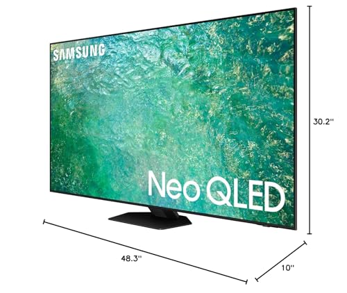 SAMSUNG QN55QN85CAFXZA 55 Inch 4K Neo QLED Smart TV with Dolby Atmos with a 7S-PS4-US1 4-Outlet Power with Omniport USB (2023)(USED)