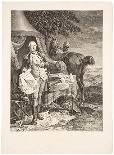 [Le General Washington ne quid detrimenti capiat res publica - grave d'aprΦs le tableau original appartenant a Mr. Marquis de la Fayette]