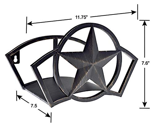 Liberty Garden 234 Liberty Star Mount Hose Butler, Holds 125-Feet of, 5/8-Inch, Black