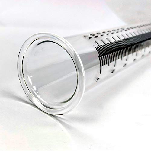 JOYBee 7inch Garden Glass Rain Gauge Replacement Tubes for Yard Garden Outdoor(Pack of 2)