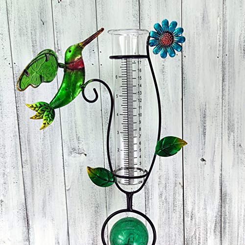 JOYBee 7inch Garden Glass Rain Gauge Replacement Tubes for Yard Garden Outdoor(Pack of 2)