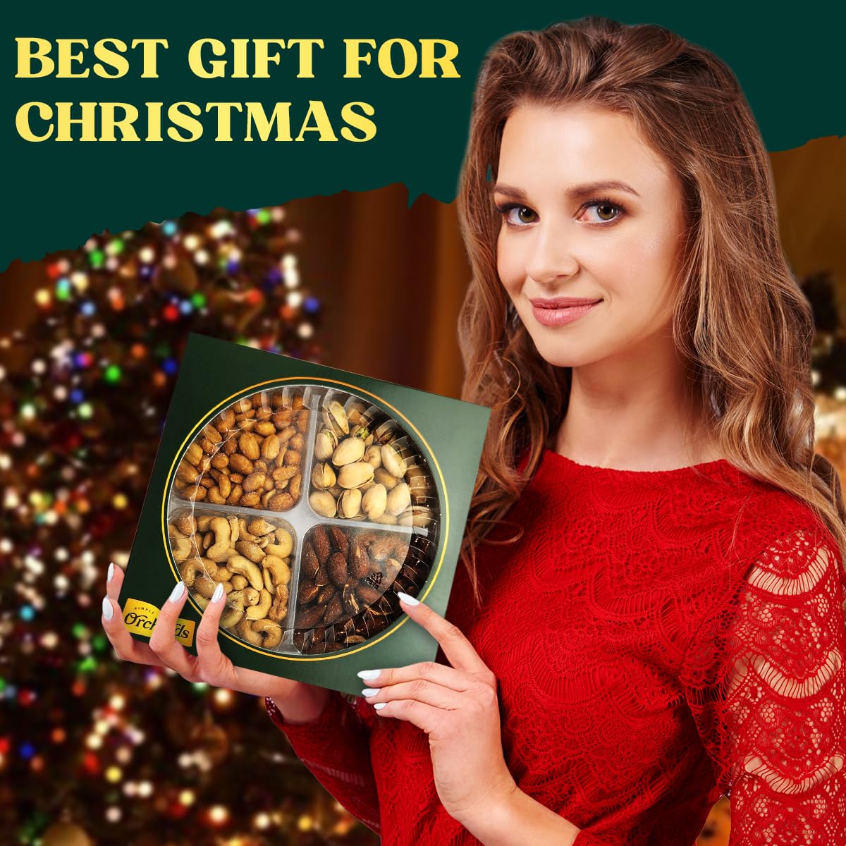 Nuts Gift Basket - Gift Basket of Cravings Gourmet Nuts Collection, Healthy Kosher Snacks, Premium Mixed Nuts Gift Box Bouquet Platter Perfect for Holiday Gifts.