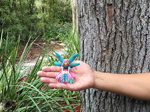 GlitZGlam Katrina The Garden Fairy β a Miniature Fairy Statue for Your Fairy Garden and Miniature Figurines
