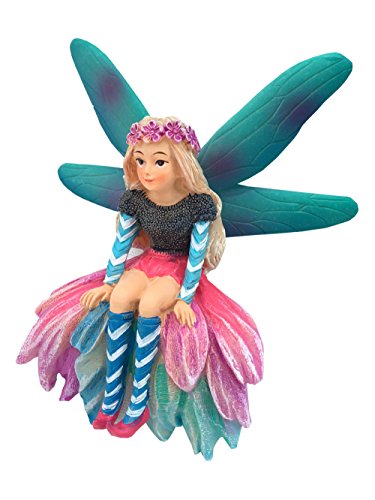 GlitZGlam Katrina The Garden Fairy β a Miniature Fairy Statue for Your Fairy Garden and Miniature Figurines