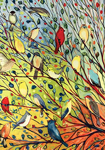 Toland Home Garden 109537 Tree Birds Spring Flag 28x40 Inch Double Sided Spring Garden Flag for Outdoor House summer Fall Flag Yard Decoration