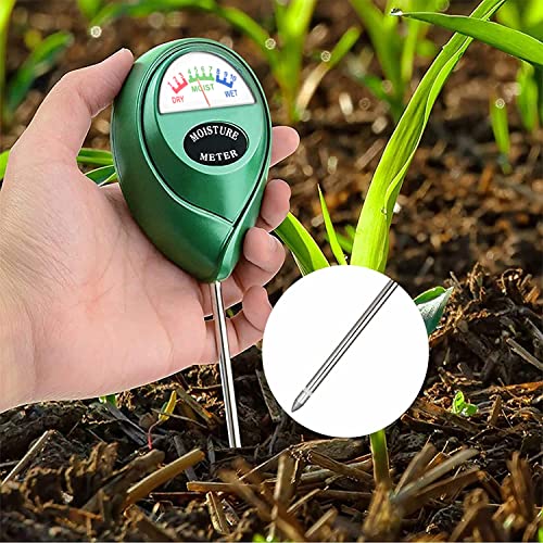 Suplong Soil Moisture Meter,Plant Moisture Meter, Plant Water Meter for Plants, Gardening, Farming, Indoor and Outdoor Plants(No Batteries Required)