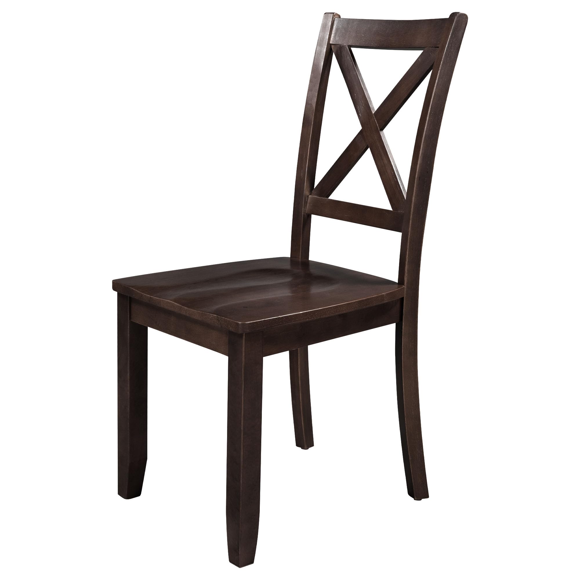 Merax Dining Table Set for 2, Extendable Design with Wood Drop Leaf Top and Wooden Chairs, 3 Piece, Espresso