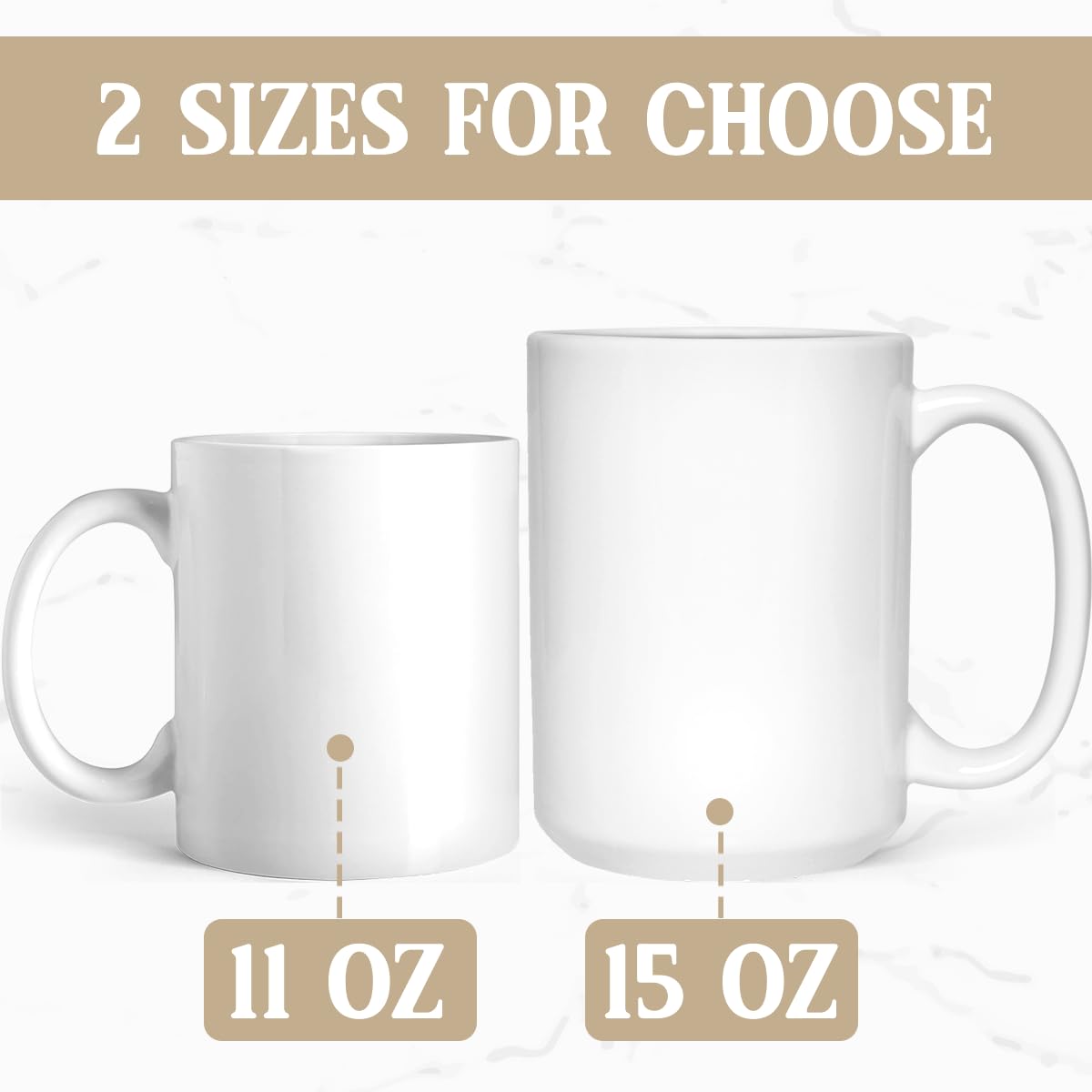 White Ceramic Coffee Mug Photo Mugs Personalized Picture Turtle Custom Name Birthday Gifts For Women Friends Teens Ocean Lovers Novelty Cup Table Desk Accessories 11 and 15 Oz