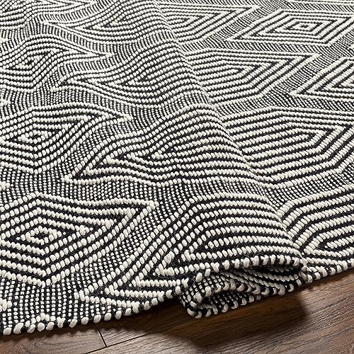 Mark&Day Area Rugs, 8x10 Owsley Modern Gray Area Rug, Grey Ivory Carpet for Living Room, Bedroom or Kitchen (8' x 10')