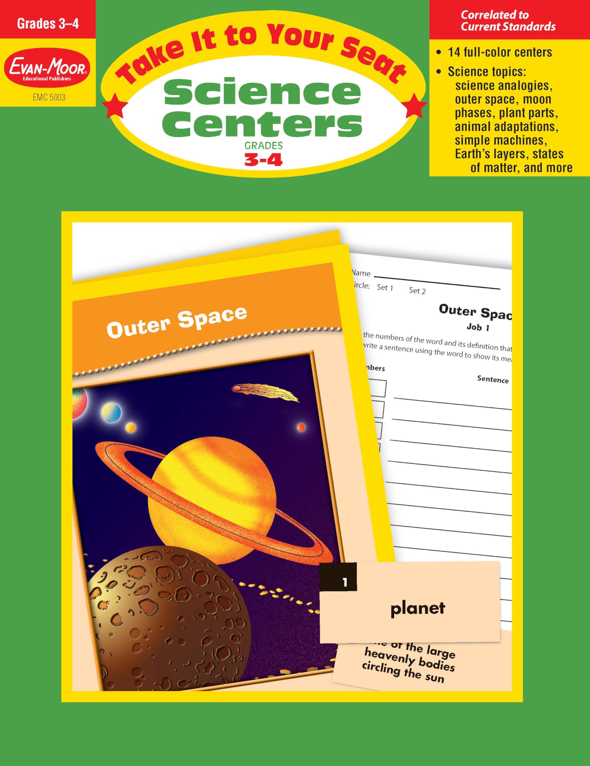 Take It to Your Seat Science Centers, Grades 3-4
