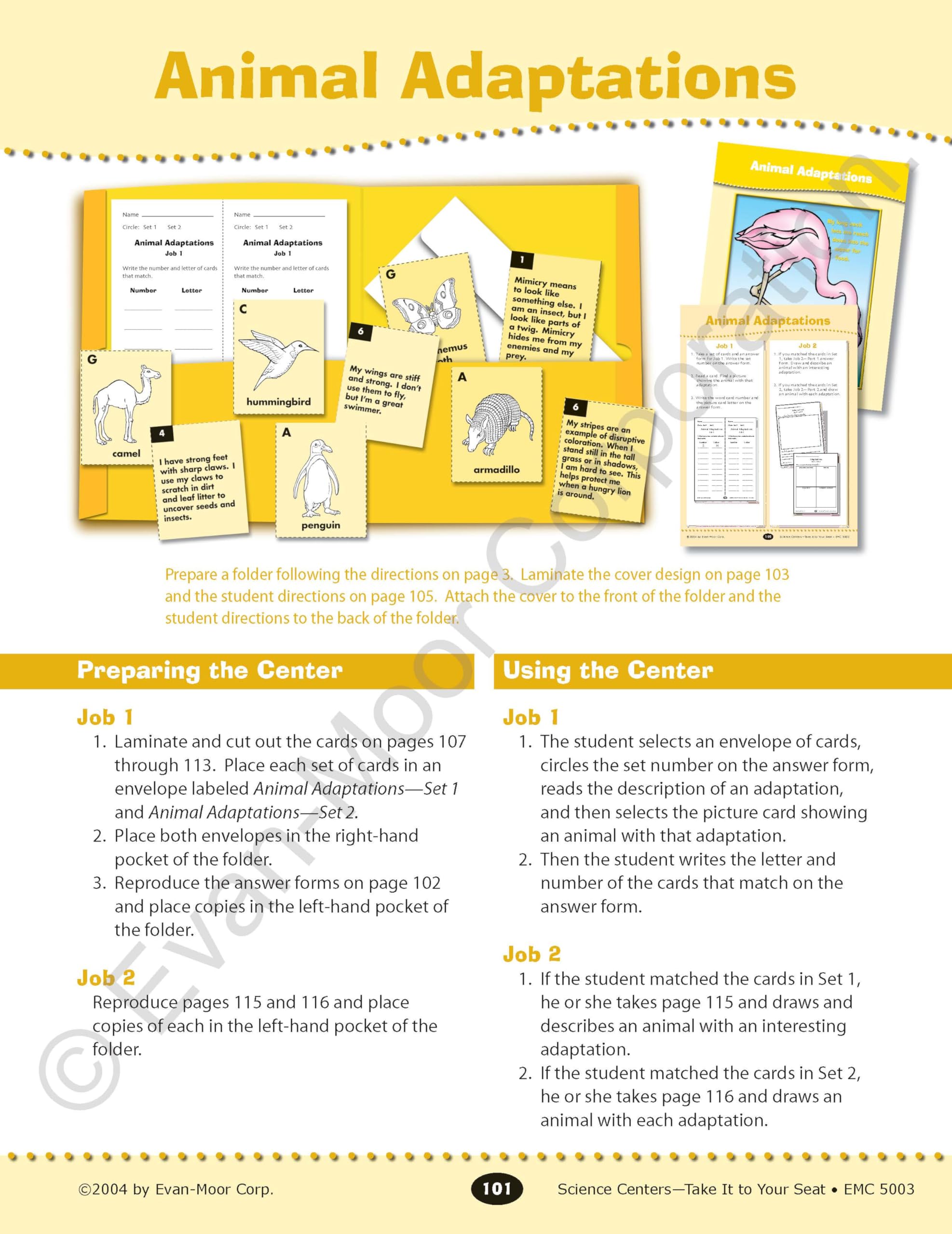 Take It to Your Seat Science Centers, Grades 3-4