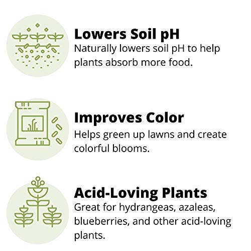 Earth Science β Fast Acting Sulfur with Nutri-Bond Run Off Reduction Technology β Fertilizer Enhancer β Lower pH of Soil 2.5 lb