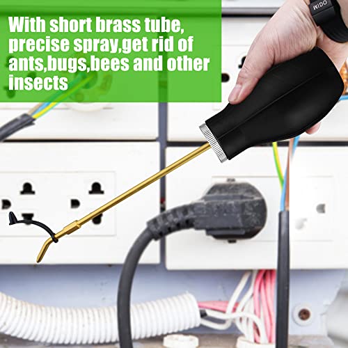 Bulb Duster Sprayer Insect Buster β Handheld, 7" Extendable Applicator Dispenser for Diatomaceous Earth & Other Home Powder Applications β Non-Toxic Assemble Garden Farm