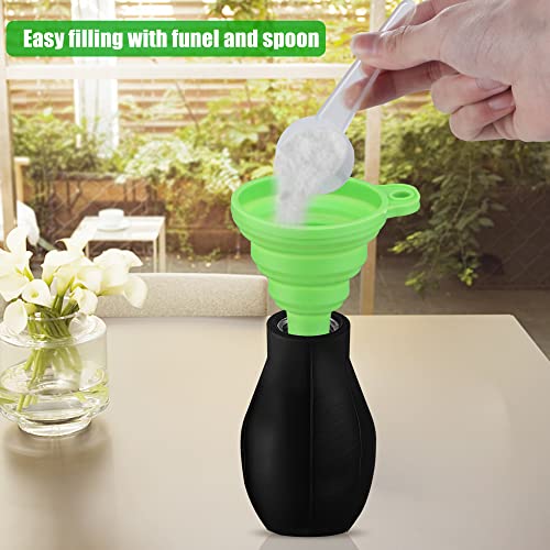 Bulb Duster Sprayer Insect Buster β Handheld, 7" Extendable Applicator Dispenser for Diatomaceous Earth & Other Home Powder Applications β Non-Toxic Assemble Garden Farm