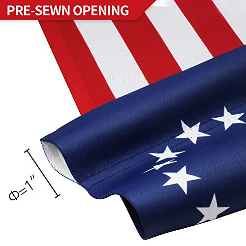 ANLEY Garden Flag USA Betsy Ross - Decorative U.S. Historic American Garden Flags - Double Sided & Weather Resistant & Double Stitched - 18 X 12.5 Inches