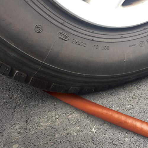 Aqua Joe AJFJH75-34-CTR Kink-Free Contractor Grade FiberJacket Garden Hose, 3/4-in Max. Water Flow, 650-PSI Burst Rating, BPA/Phthalate, Drinking Safe, For Garden, Auto Care, 75Ft, Orange