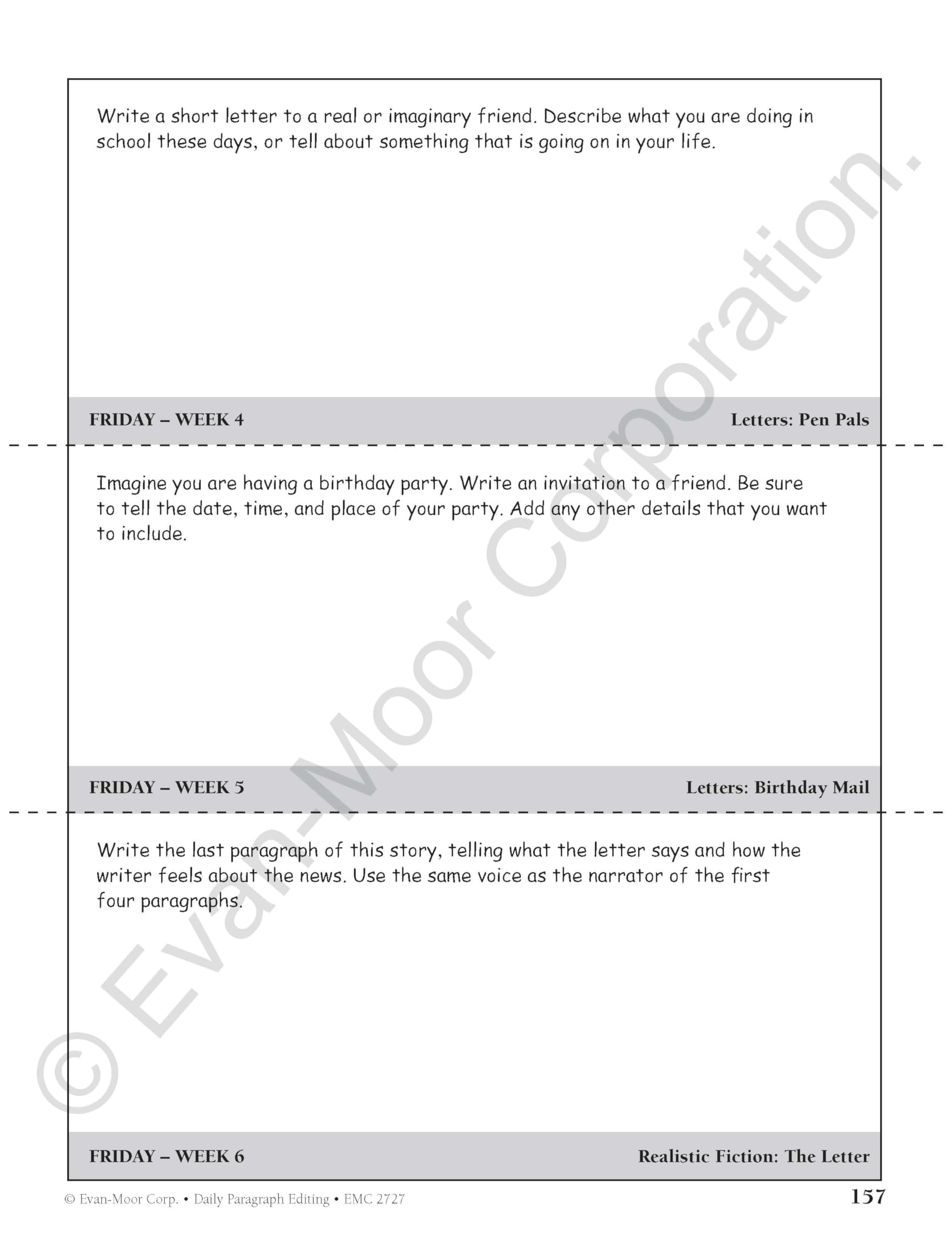 Evan-Moor Daily Paragraph Editing, Grade 4