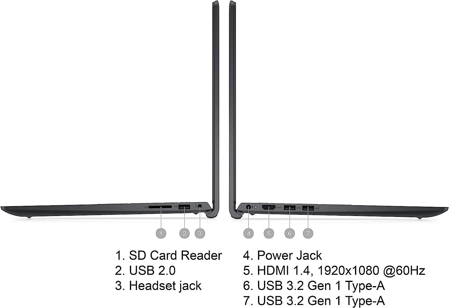 Dell Inspiron 15 3000 Business Laptop, 15.6" FHD Display, 12th Gen Intel Core i7-1255U, Windows 11 Pro, 32GB DDR4 RAM, 1TB PCIe SSD, WiFi 6, SD Card Reader, Long Battery Life