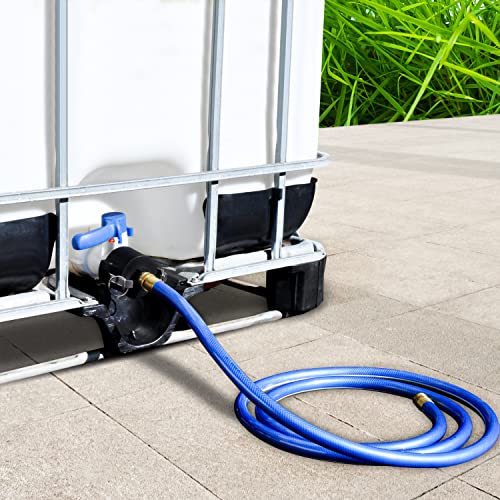 Genuine Harvest 2” IBC Camlock tote connector fitting/polypropylene IBC tote garden hose fitting standard with Stainless Steel Cam Levers - Pack of (1)