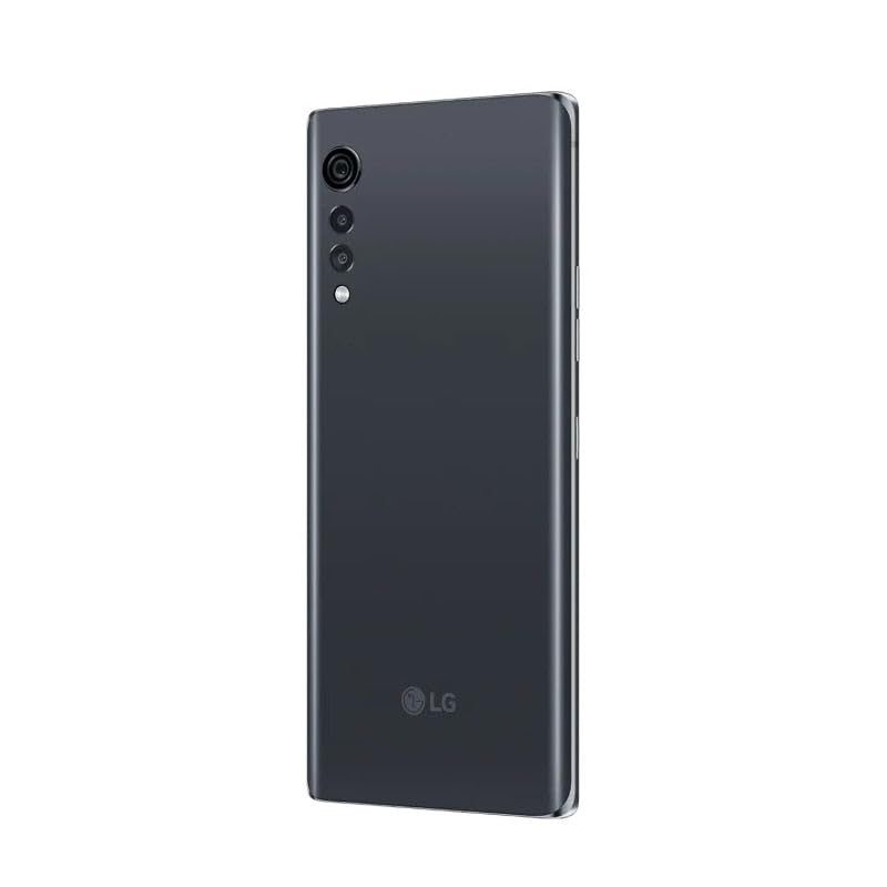 Original Unlocked LG G9 5G LM-G900N G900TM Smartphone LG Velvet Mobile Phone Snapdragon 765 6.8'' Screen Refurbished Cell Phone G900VM Simple Set/Gray