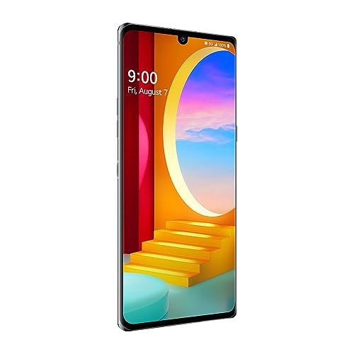 Original Unlocked LG G9 5G LM-G900N G900TM Smartphone LG Velvet Mobile Phone Snapdragon 765 6.8'' Screen Refurbished Cell Phone G900VM Simple Set/Gray